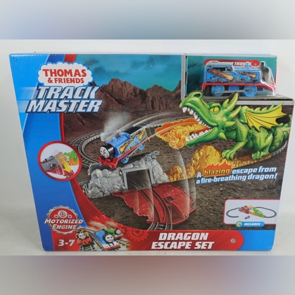 Thomas & Friends | Toys | Thomas Friends Trackmaster Dragon Escape Set ...